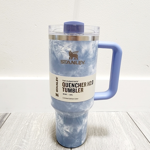 Stanley | Dining | Stanley 4oz Quencher H20 Flowstate Tumbler Ocean Tie ...
